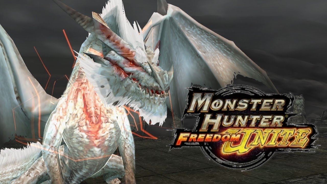 White Fatalis! | Final Fight | H-Rank Quest | Monster Hunter Freedom ...
