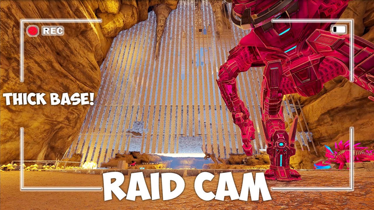 Ark Raid Cam - How You Can Raid A Thick Base in Minutes Without Soaking ...