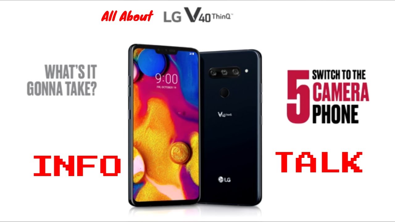 LG V40 ThinQ | All about LG V40 ThinQ | LG V40 ThinQ Specifications ...