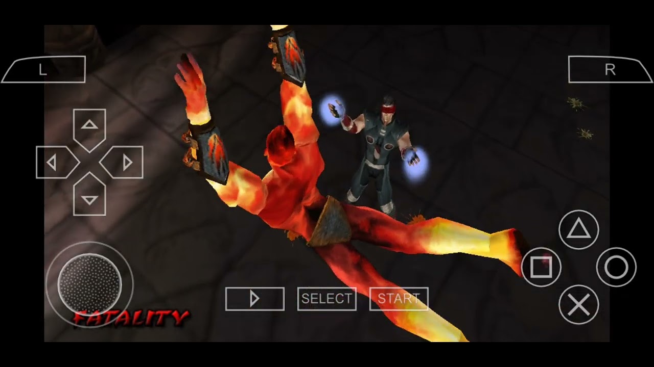 Mortal Kombat Unchained: Fatality 1 "Kenshi" - YouTube