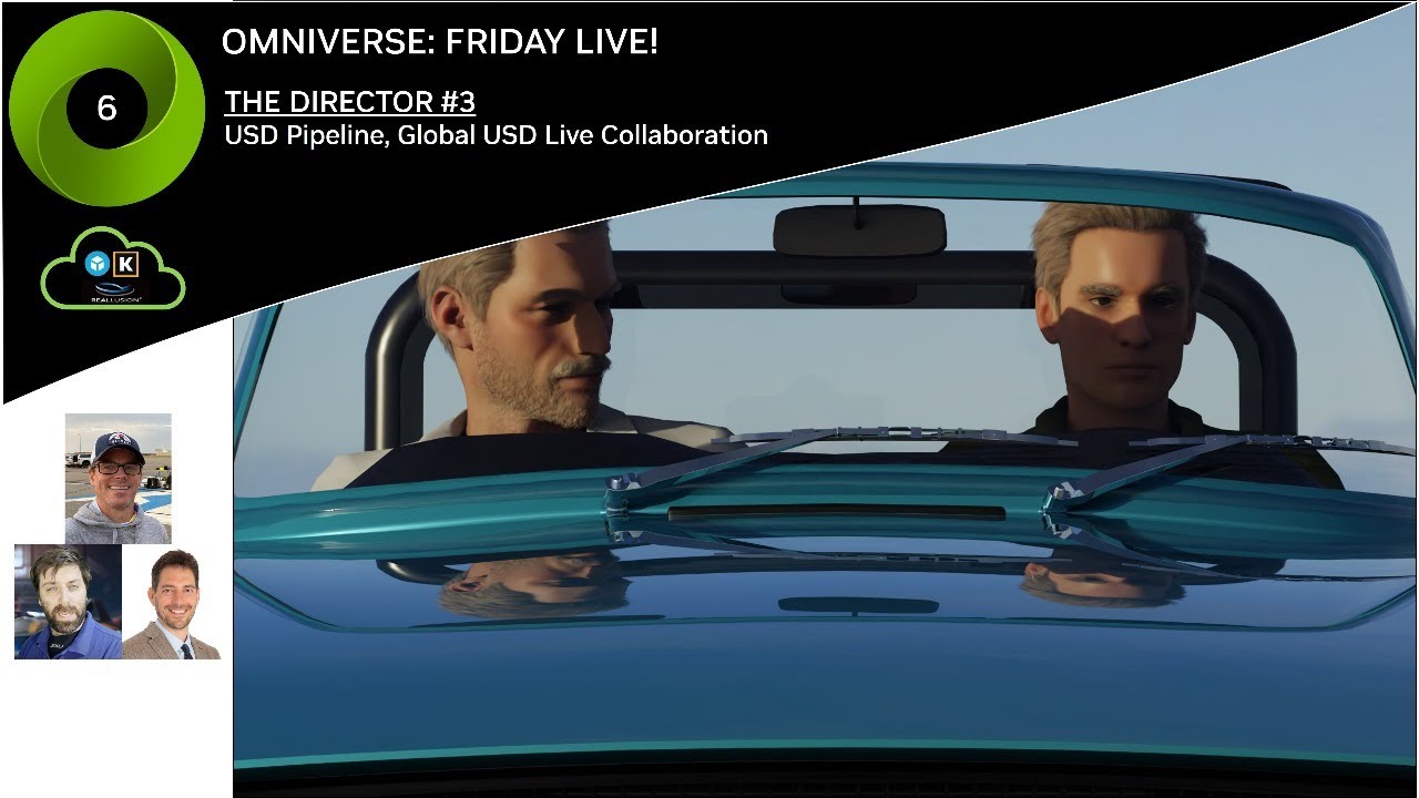 Omniverse Live: The Director #3 - USD Pipeline for Collaborative Layout - YouTube