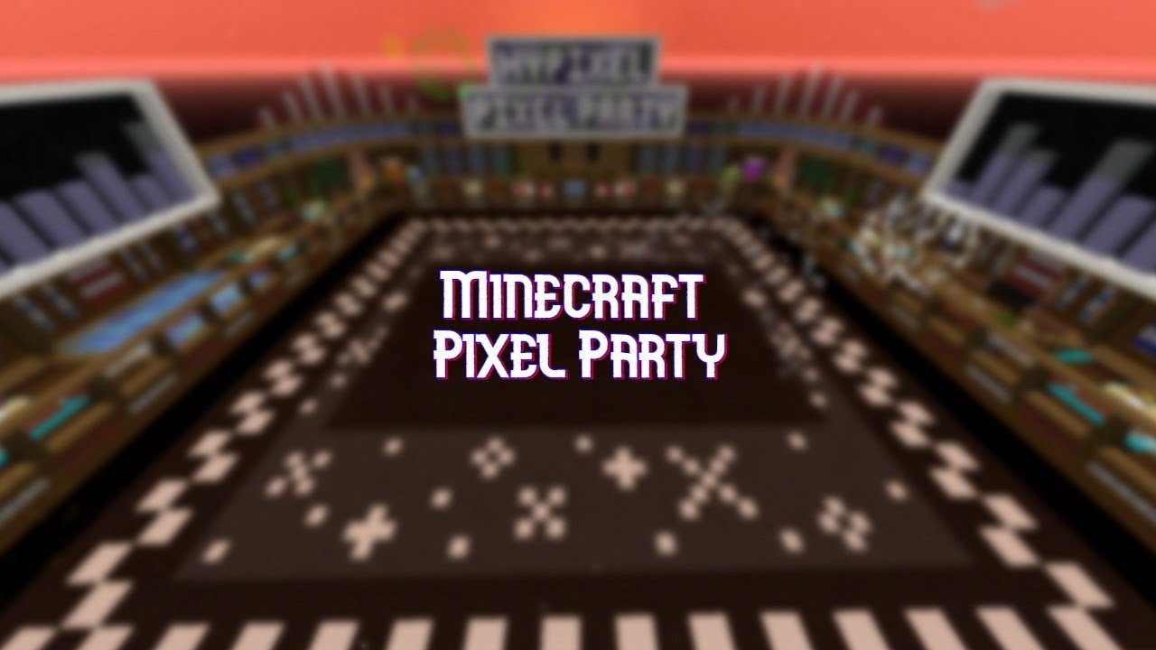 Minecraft Pixel Party | 我是不是有眼弱 - YouTube
