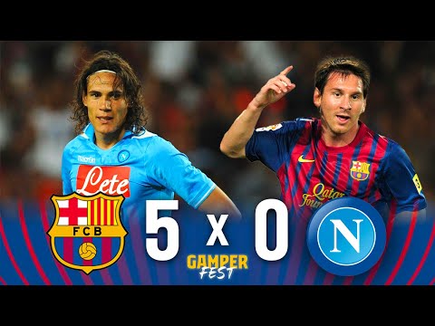 Barcelona 5 x 0 Napoli ● Joan Gamper 2011 Extended Goals & Highlights ᴴᴰ