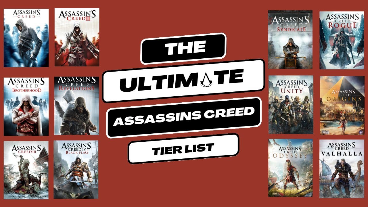 The Ultimate Assassins Creed Tier List - YouTube