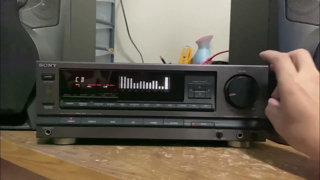 SONY TA-D505 (2) - YouTube