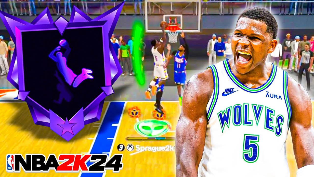 This Anthony Edwards Build is a MENACE on NBA 2K24 - YouTube