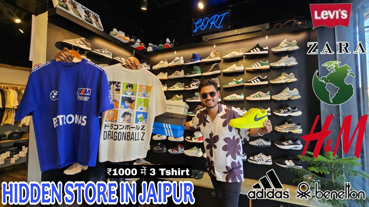 SORT:Find This Hidden Store In Jaipur -Branded Clothes at Raja Park ...