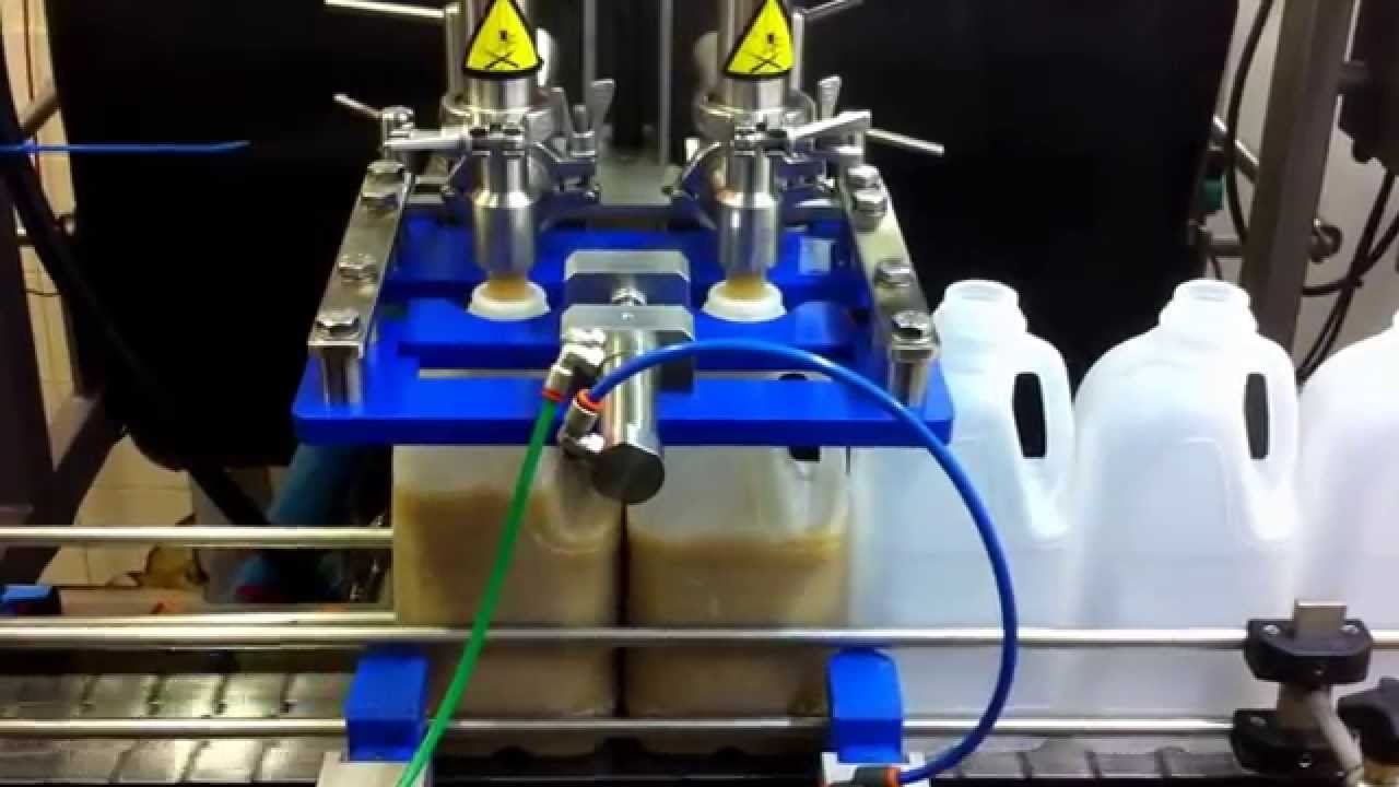 Riggs Autopack Ltd - Soup Filling Machine (Plastic Bottles) - YouTube
