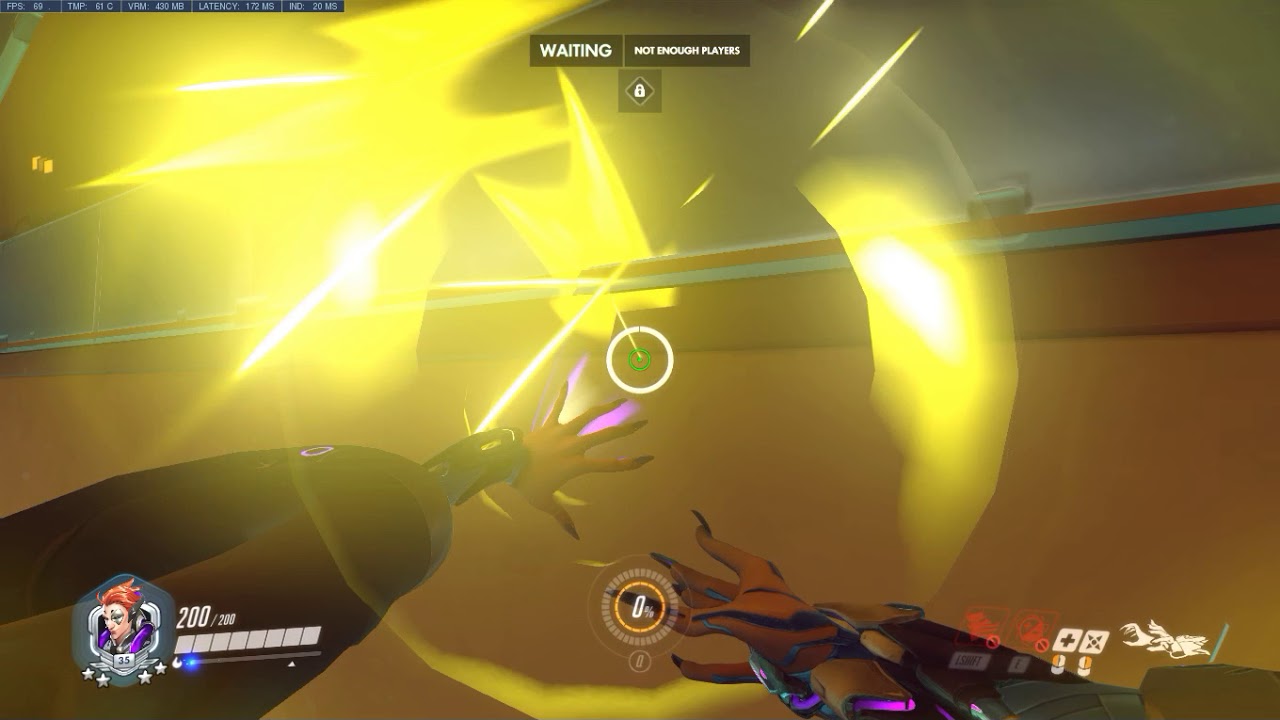 Overwatch - PTR - Moira Hand Glitch (Coalescence) - YouTube
