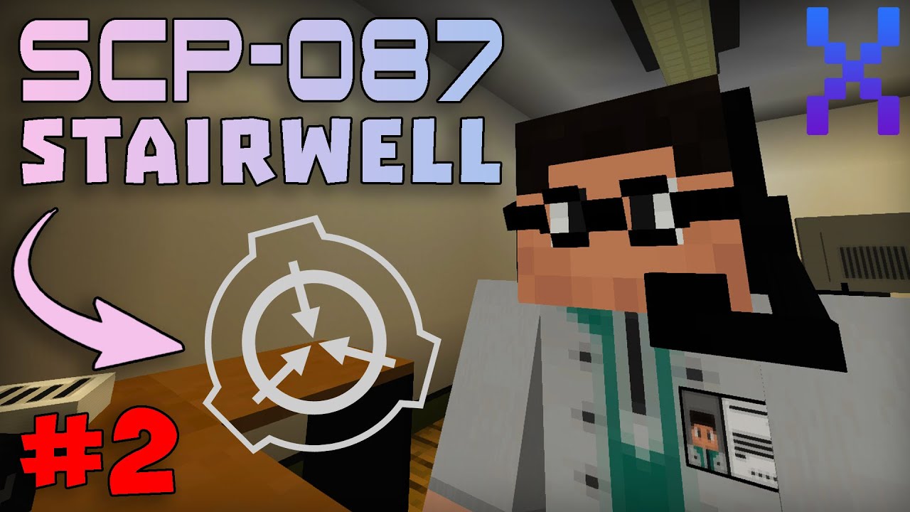 Прохождение Карты "SCP - 087 Stairwell" - Minecraft (#2) - YouTube