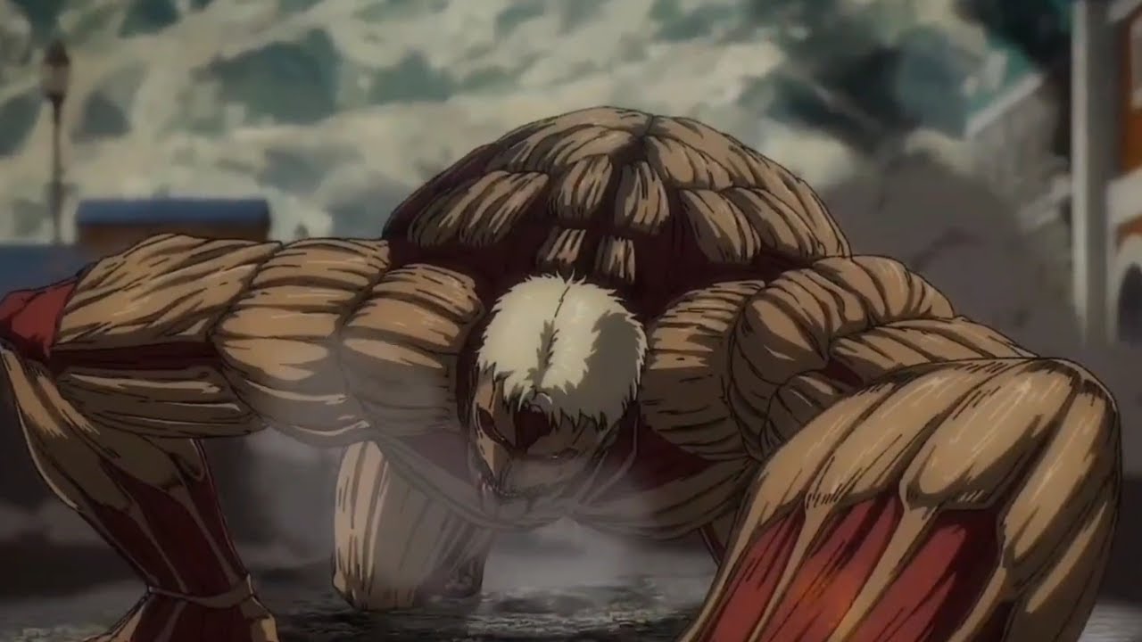 AOT | Annie, and Reiner saves Azumabito - Attack On Titan Episode 86 ...