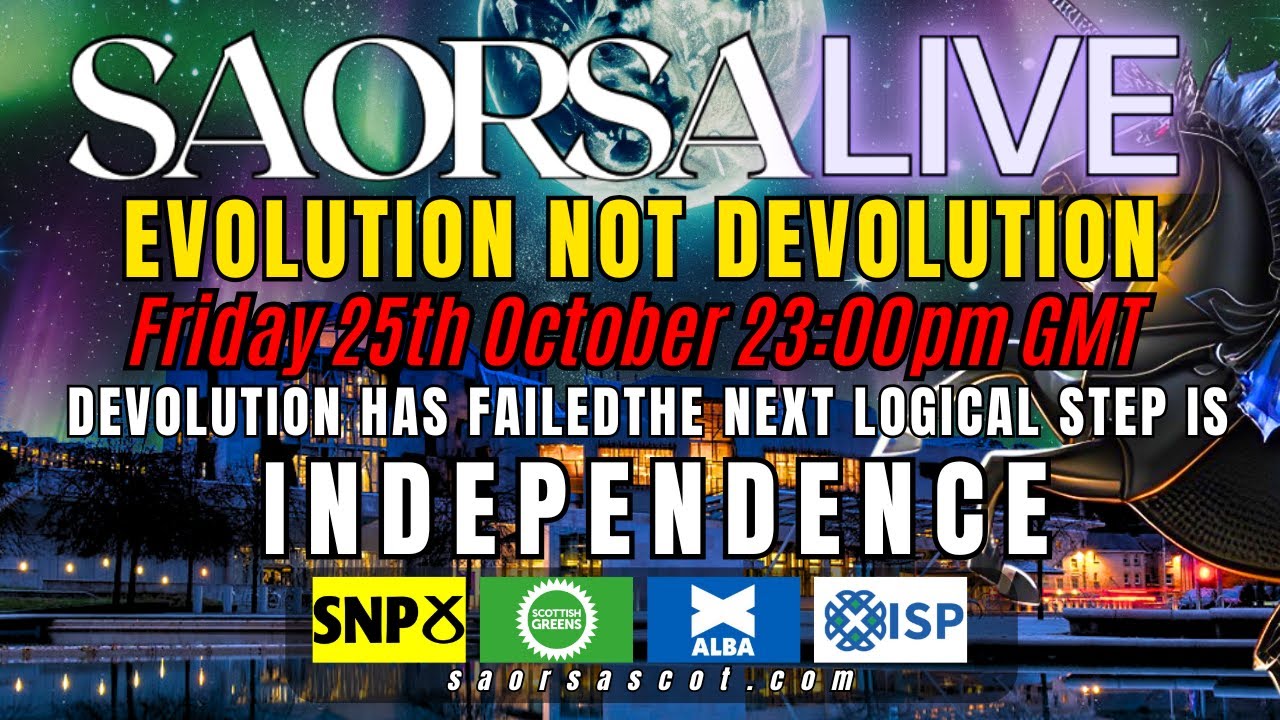 SAORSA LIVE 251024 EVOLUTION NOT DEVOLUTION - YouTube