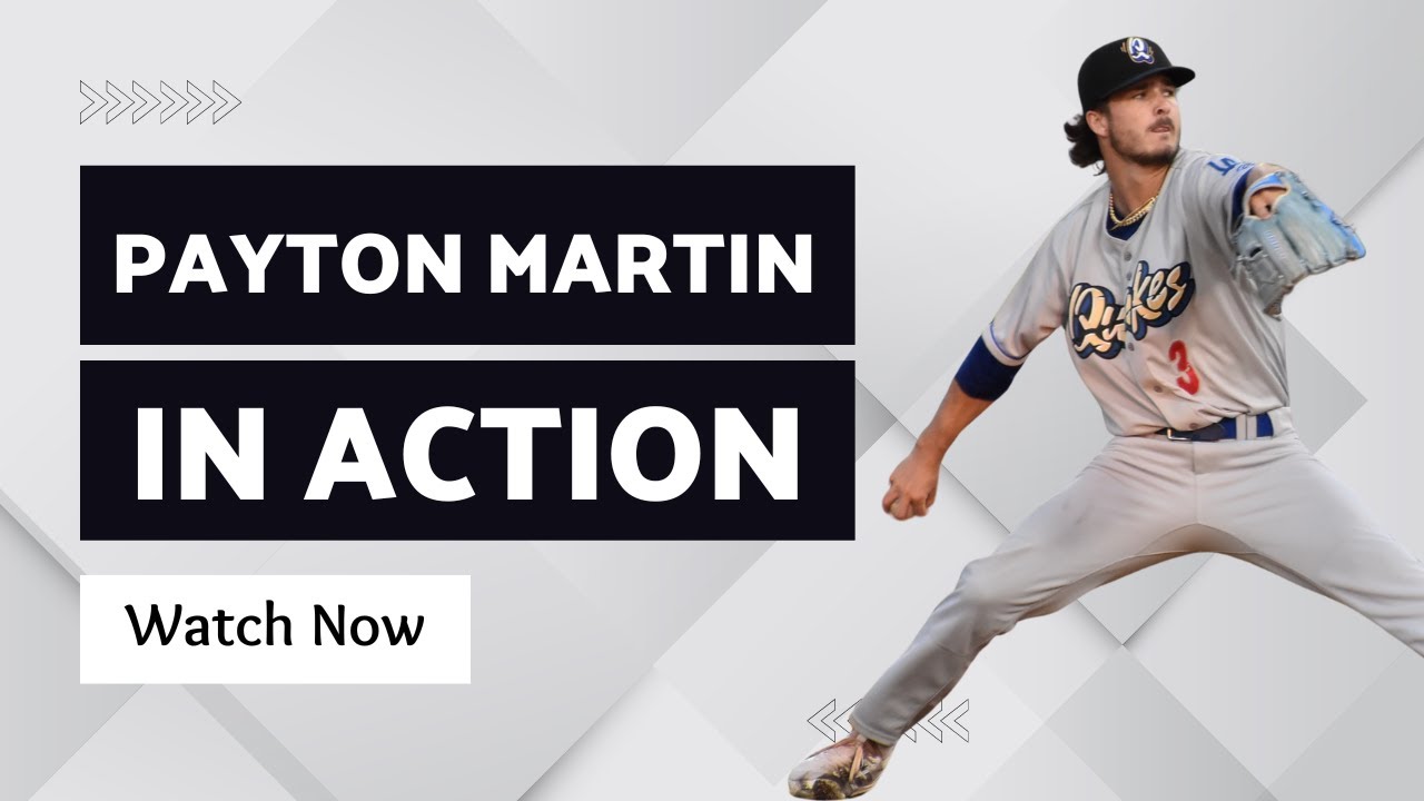 Dodgers Prospect Payton Martin With 2023 In-Action and Interview - YouTube
