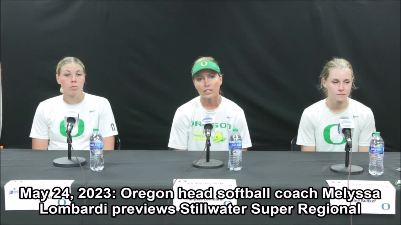 Oregon softball coach previews Stillwater Super Regional; talks ...