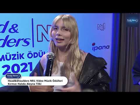 Head&Shoulders NR1 Video Müzik Ödülleri Kırmızı Halıda Aleyna Tilki