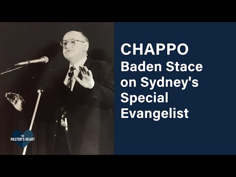 Sydney’s One Special Evangelist John Chapman - with Baden Stace - YouTube