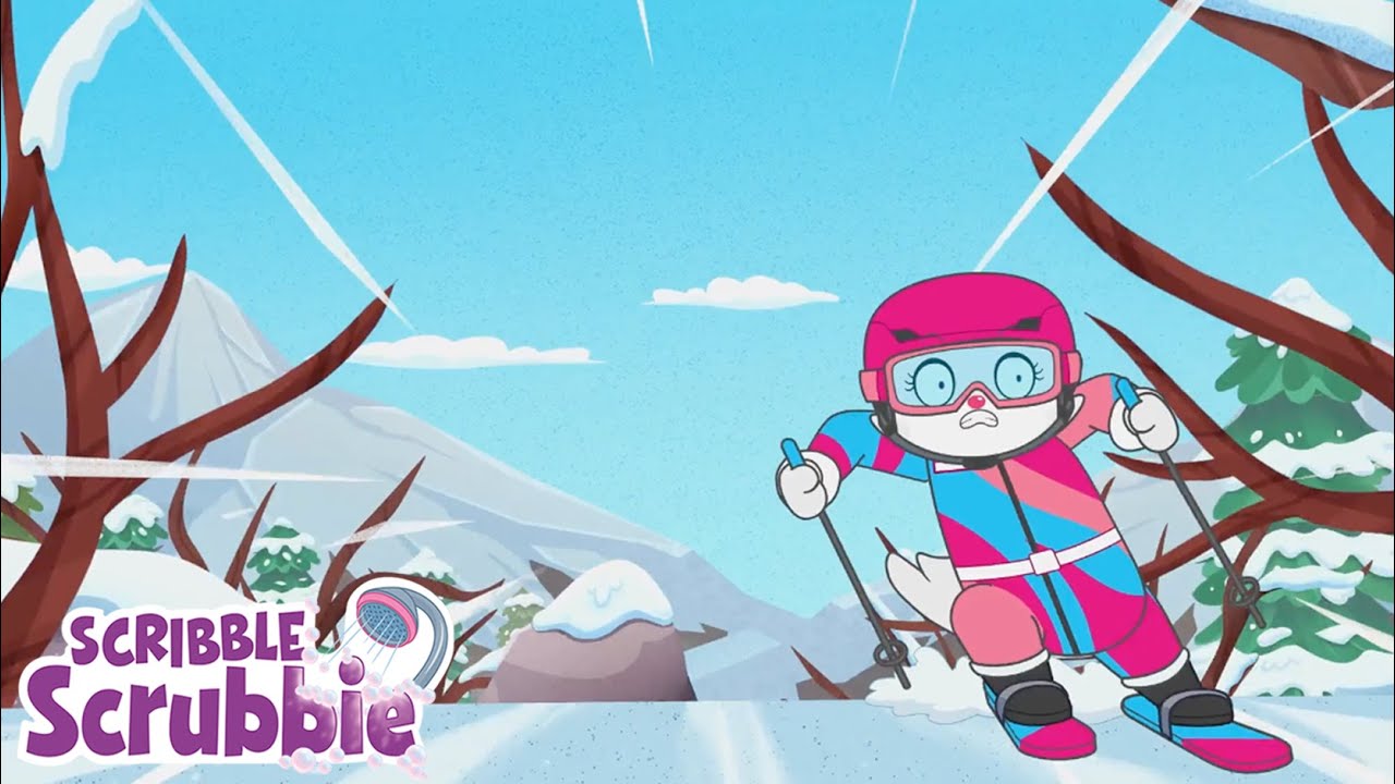 Snow Laughing Matter | Scribble Scrubbies Full Episode Mash Up ...
