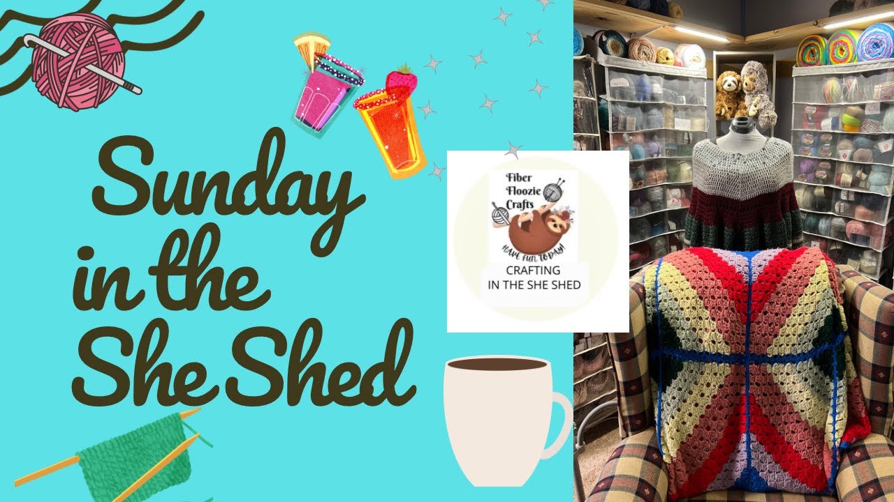 Sunday in the She Shed! Last One for awhile! - YouTube