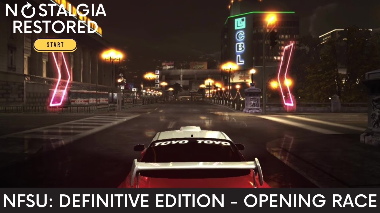 Need For Speed Underground: Definitive Edition - Opening Race - YouTube