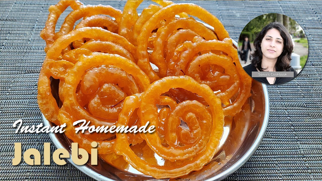 Instant jalebi in minutes | Crispy crunchy homemade jalebis | Indian ...
