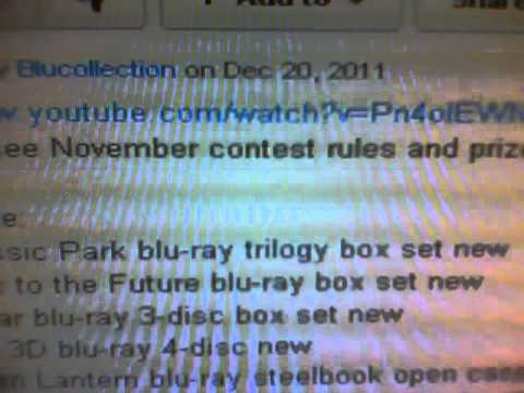 My Reaction Video to the Blucollection November Contest Winners (in a different way)