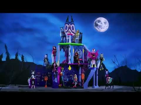 Monster High Freaky Fusion + Basics (Hybrids) + Catacombs Playsets Dolls Commercial (2014, HD)