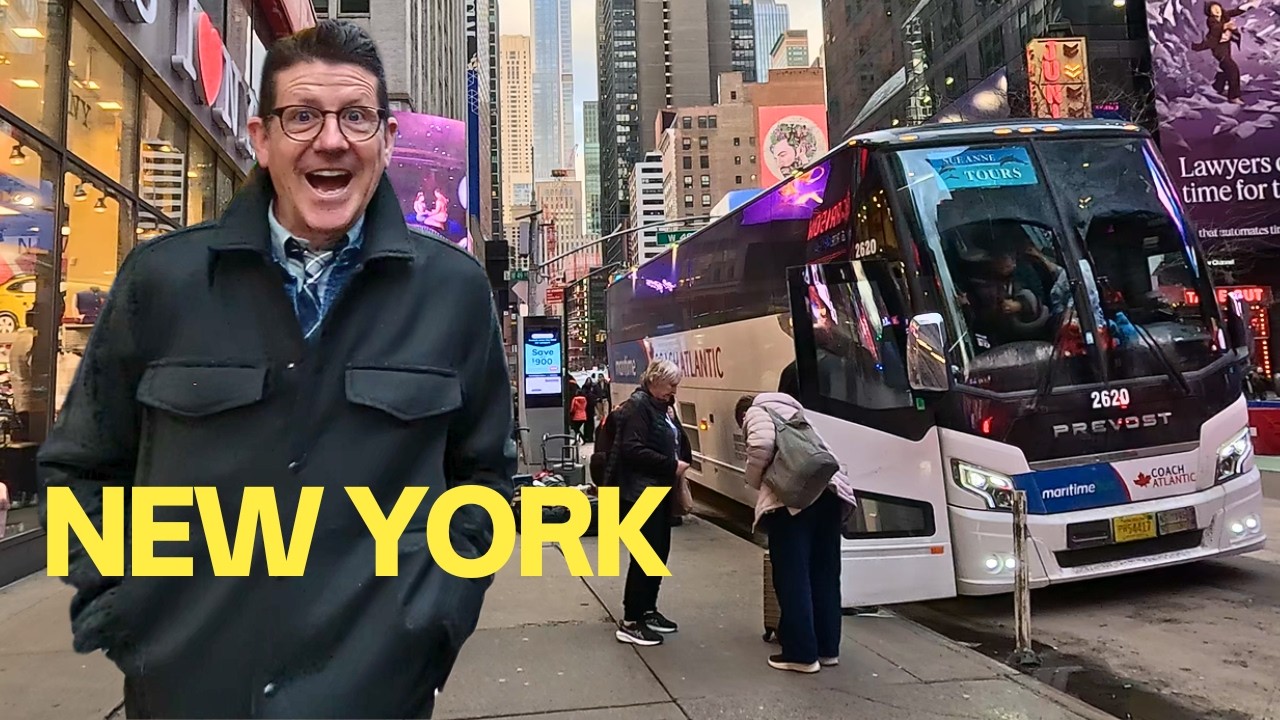 NEW YORK CITY 4K Walk Tour Manhattan Grand Central Times Square - YouTube