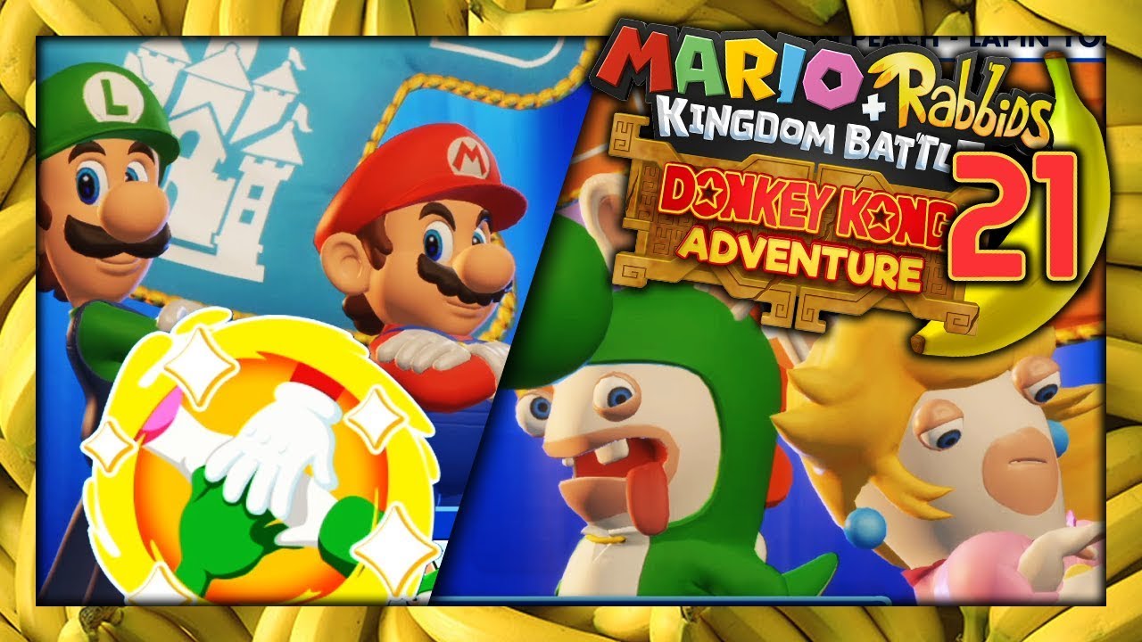 COOPÉRATION AVEC KIKI ! - MARIO + LAPINS CRÉTINS DONKEY KONG ADVENTURE ...