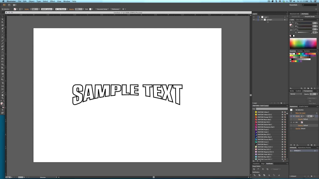 Netflix Style Outline Tutorial in Illustrator - YouTube