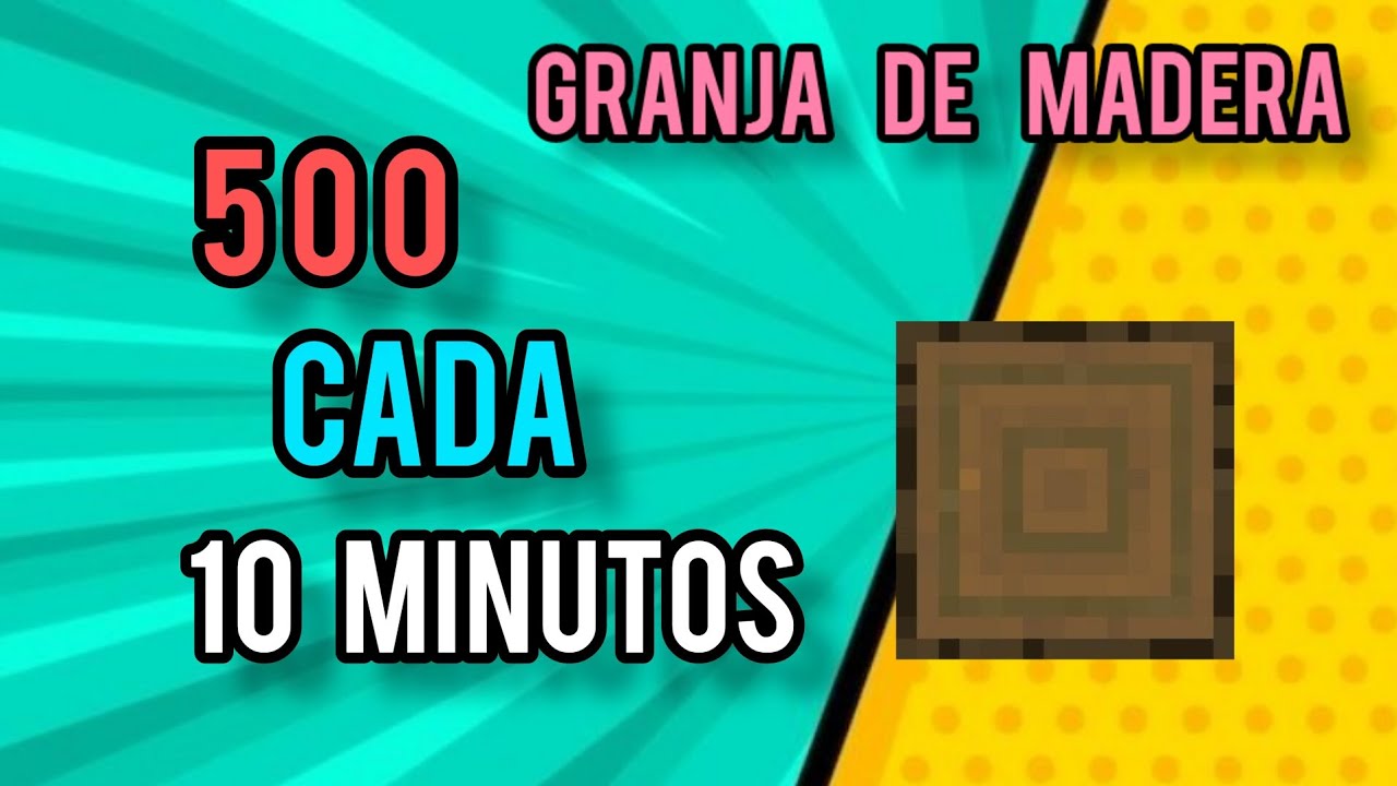 @ManDooMiN /farm granja de madera super facil #minecraft - YouTube