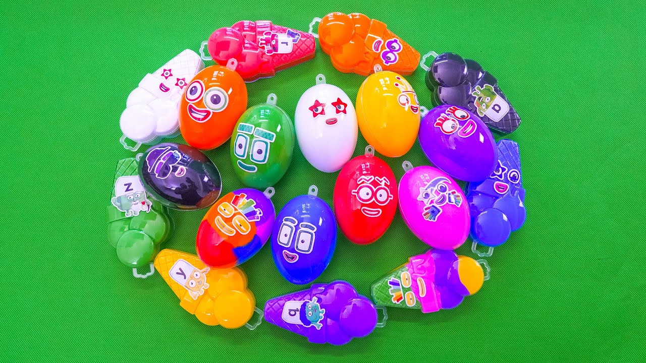 In Park: Numberblocks Alphablocks – Looking for Colorful Slime With Ice ...