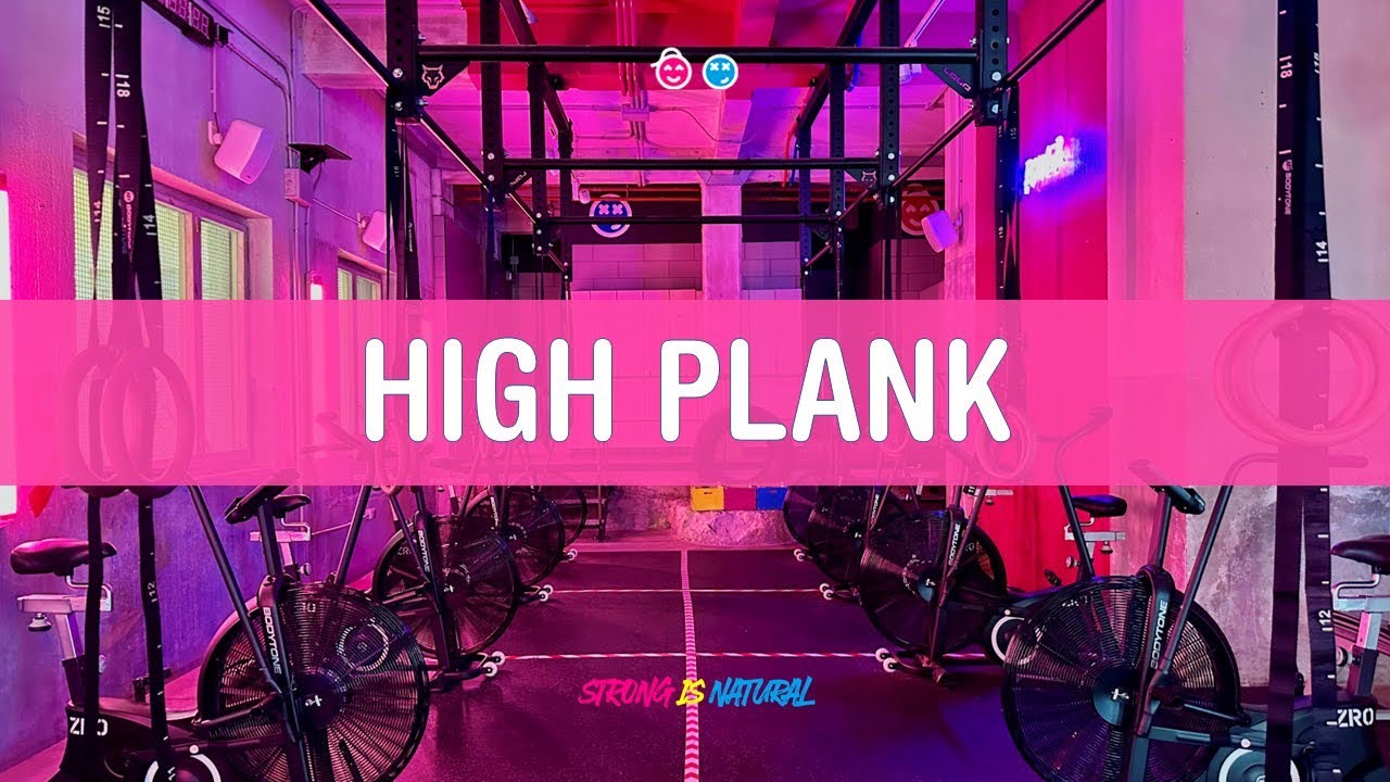 🔵 Cómo hacer un HIGH PLANK - YouTube