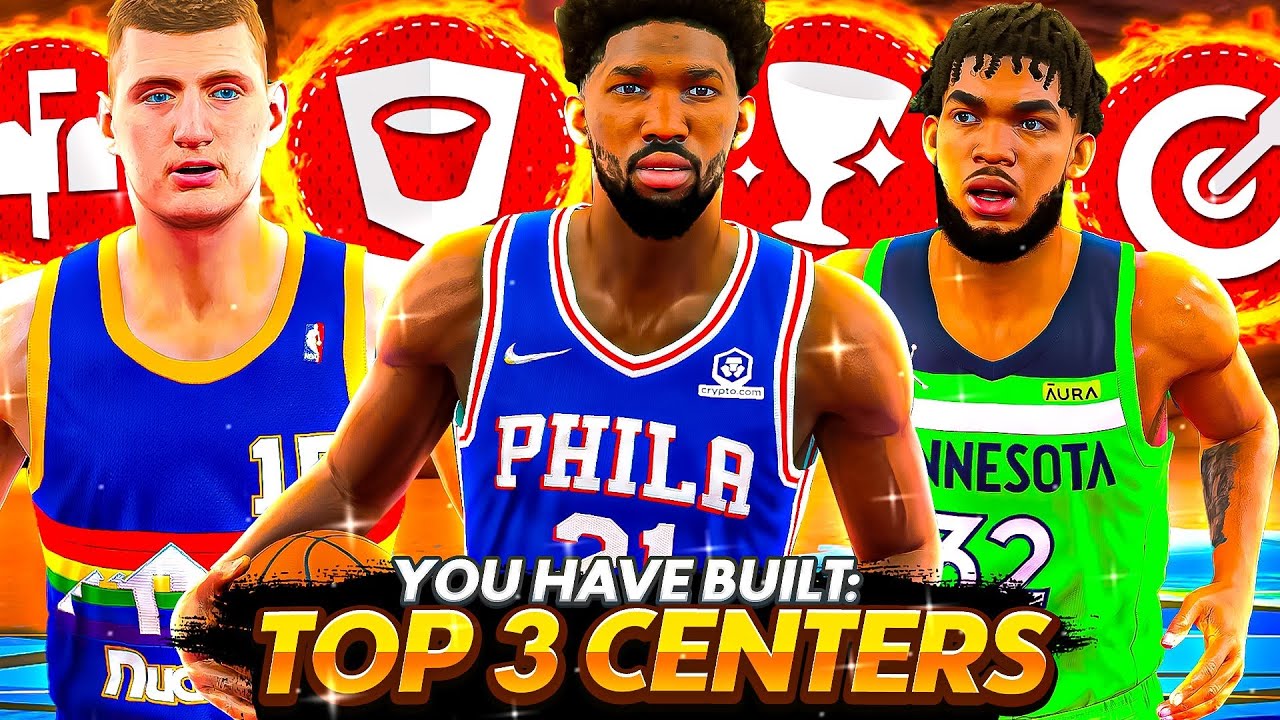 My Top 3 CENTER builds on NBA 2K23 OLD & NEW GEN! Best Center builds on ...