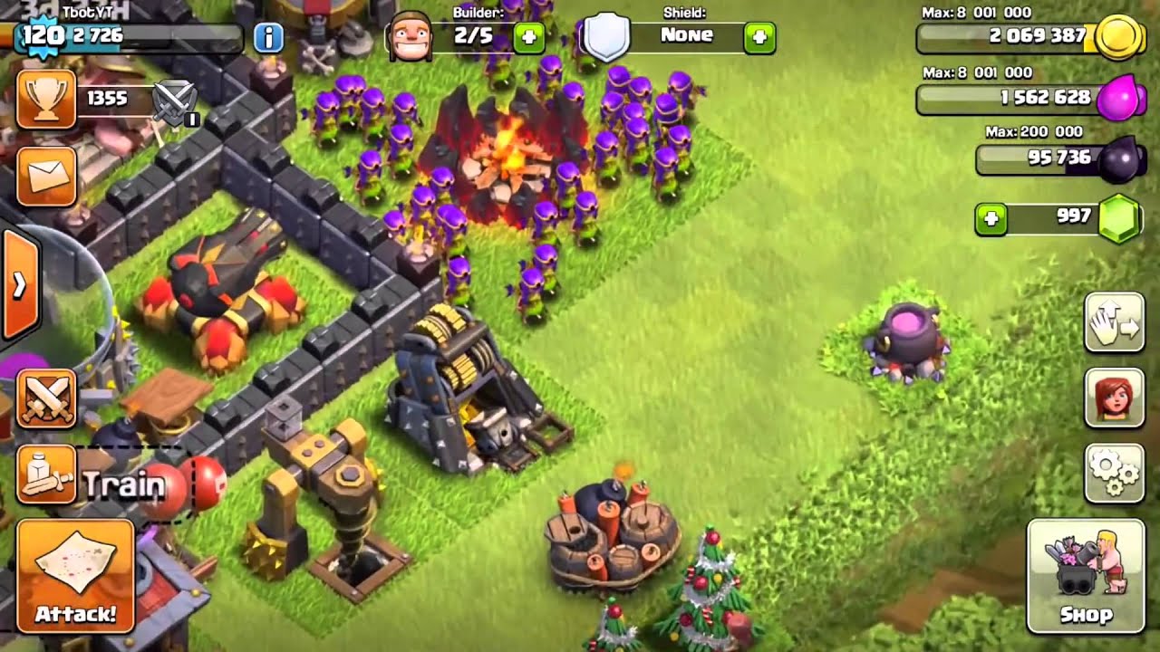 Clash of Clans WORST BASE IN HISTORY! WTF! Destroying Horrible Clash of ...