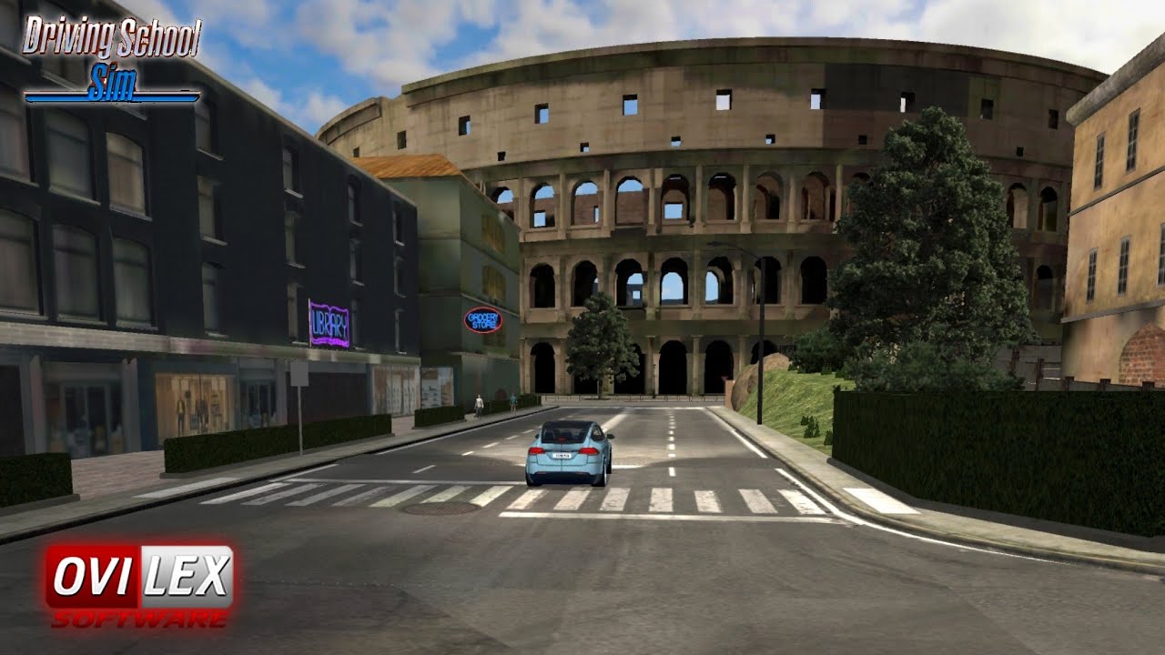 Driving School Sim UPDATE! - NEW Map Location & Bug Fixes - YouTube