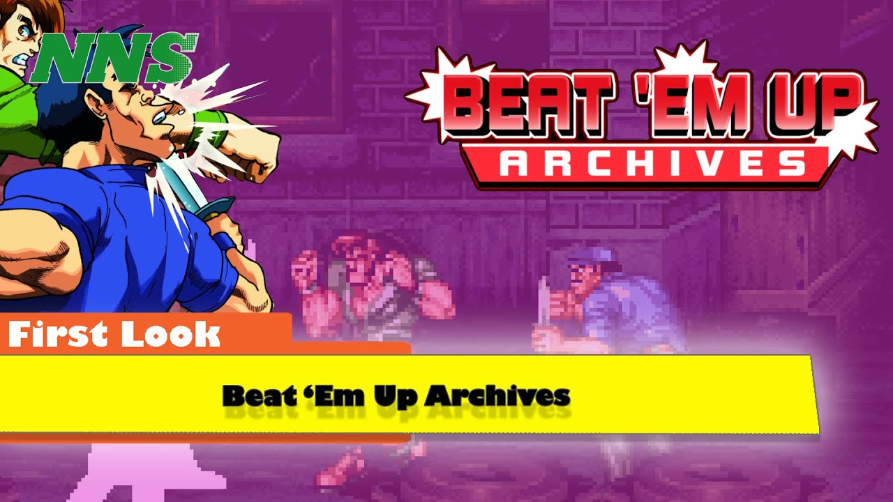 First Look at Beat 'Em Up Archives on Xbox Series X - YouTube
