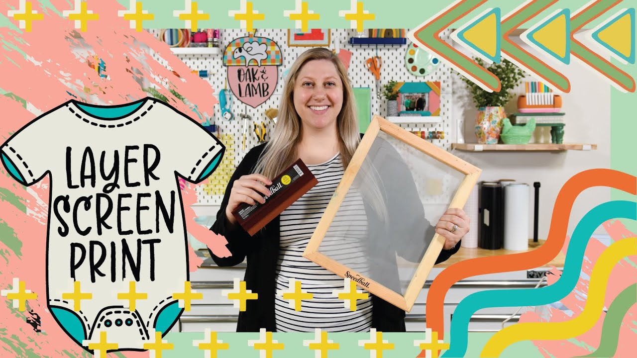 How To Layer Colors For Screen Printing - YouTube