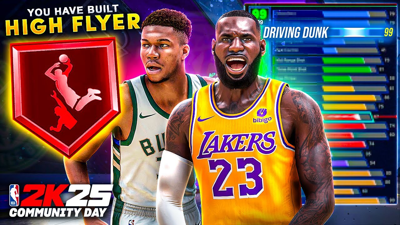 "HIGH FLYER" 99 DRIVING DUNK ISO BUILD! LEGEND POSTERIZER BUILD WILL ...