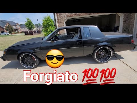 Custom Forgiato Wheels XL Caps | Buick Grand National | Proportioning ...