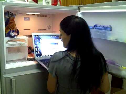 Samsung Laptop in the Freezer - YouTube