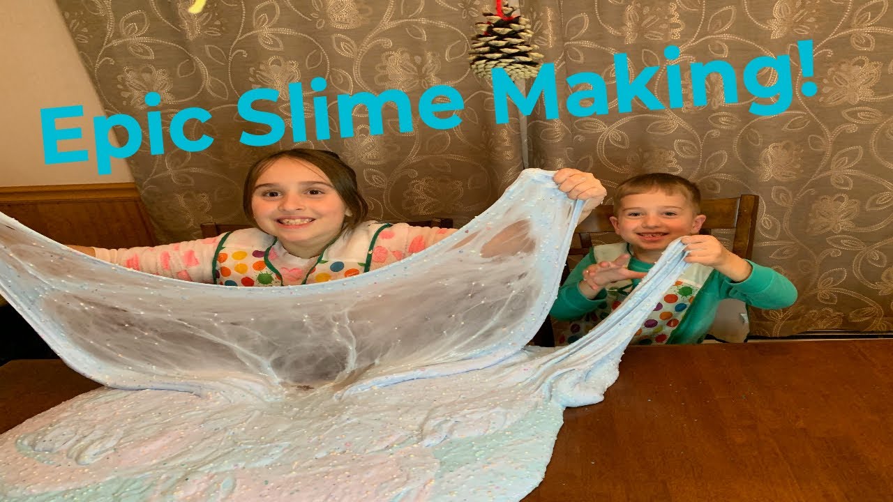 Epic Slime Creation part 1 - YouTube