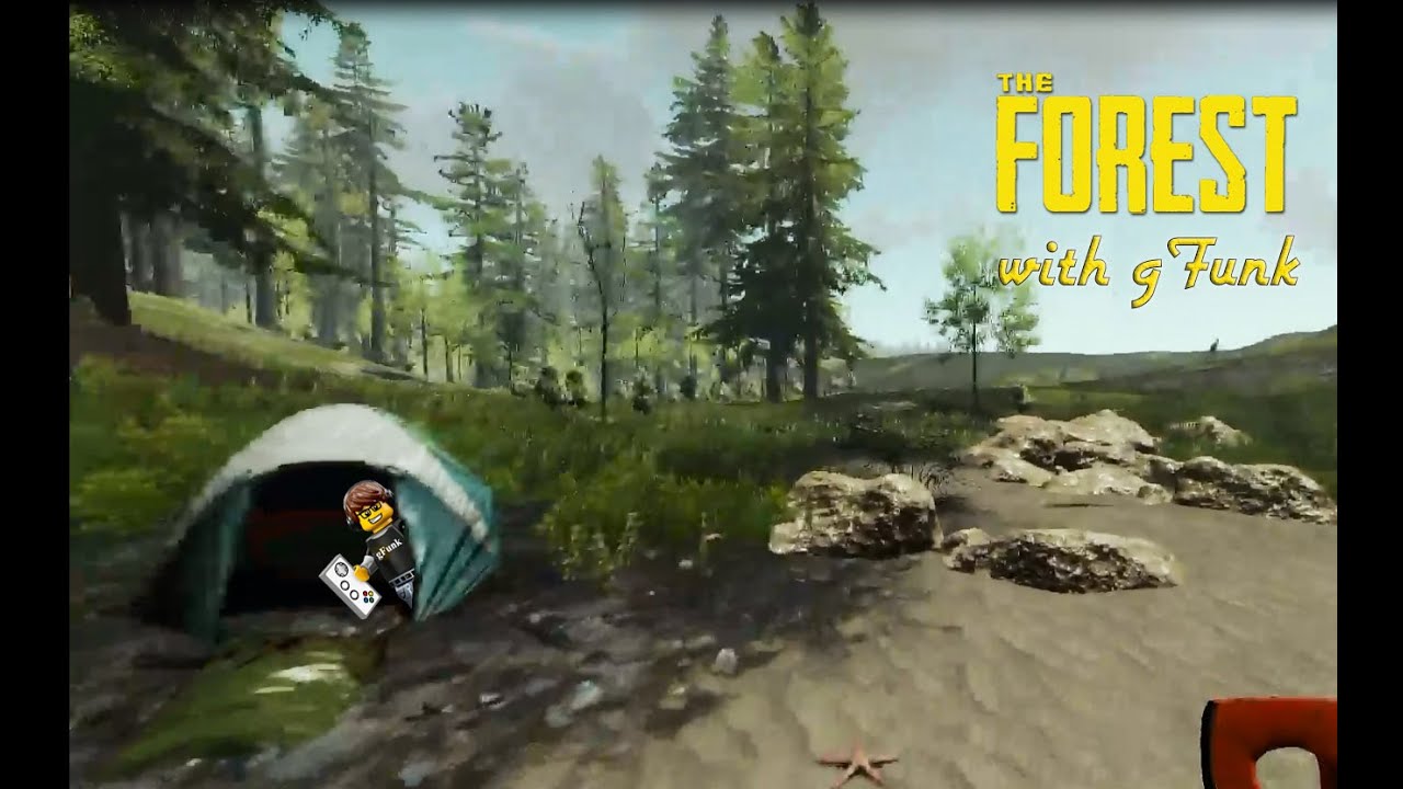 Trying to survive The Forest with gFunk - YouTube