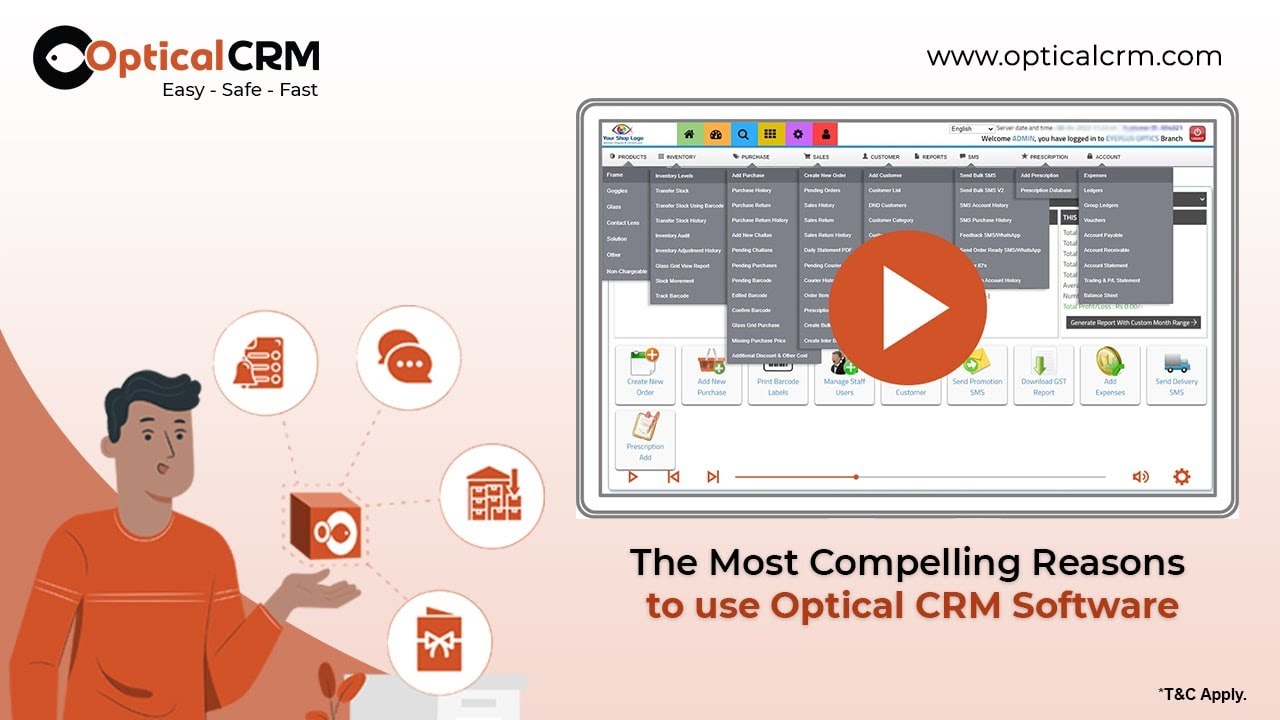 The Most Compelling Reasons to use Optical CRM Software - YouTube