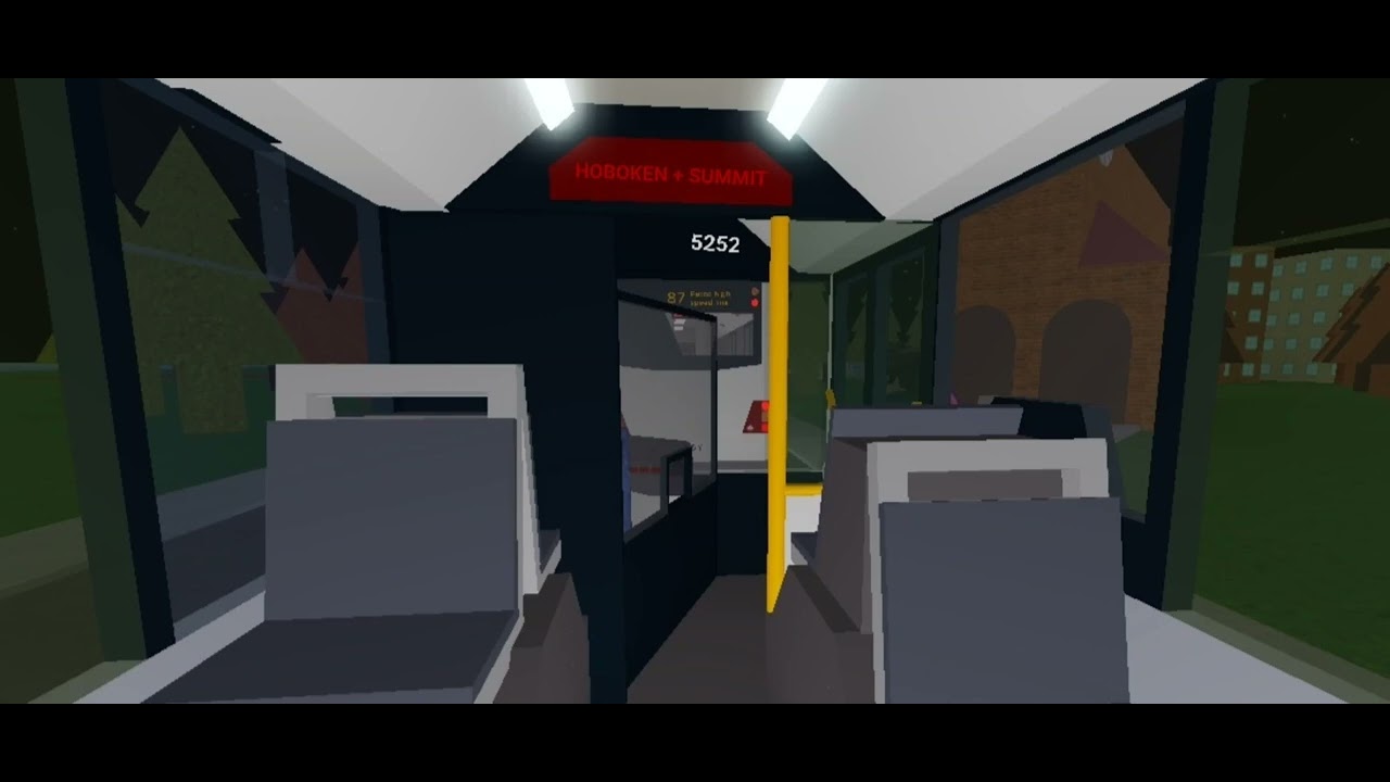 ROBLOX NJ Transit | Route 87 Hoboken-PATH Via Journal Square {5252 ...