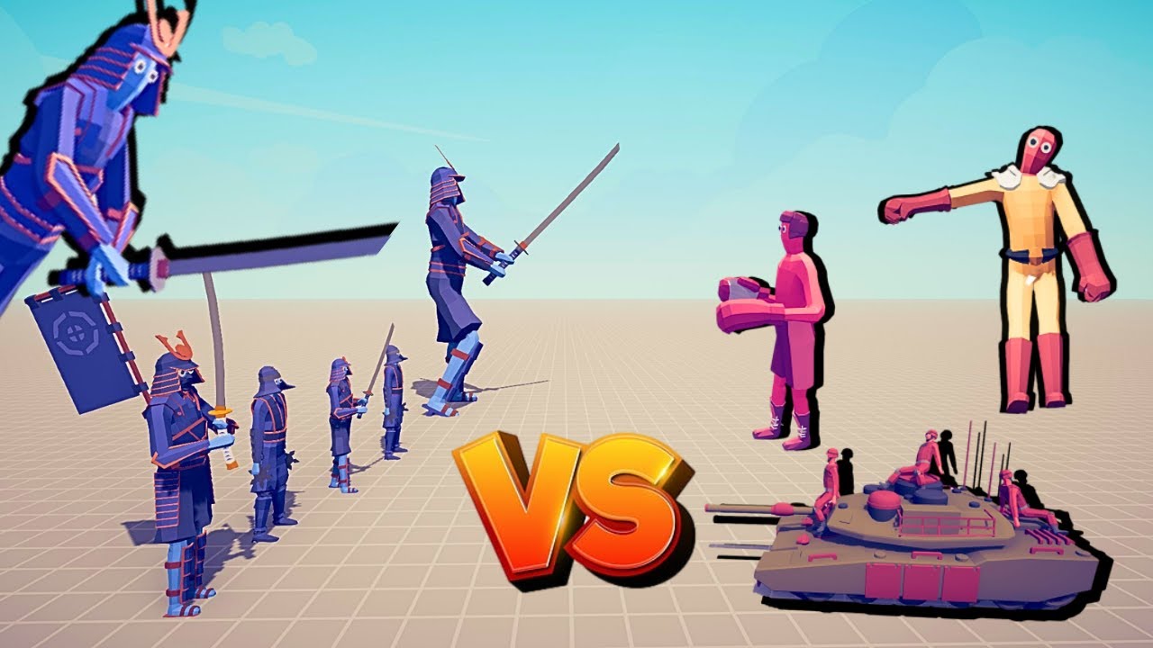 SAMURAI ARMIES vs BOSS UNITS | Totally Accurate Battle Simulator TABS ...