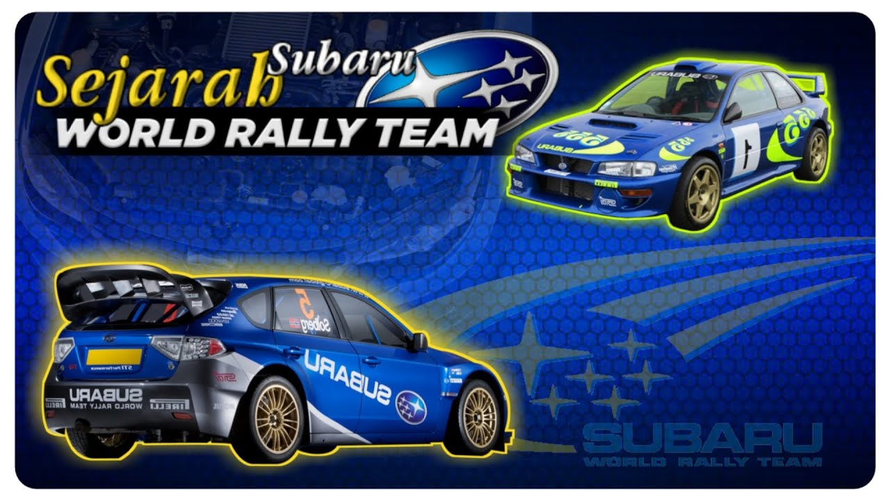 History SWRT | sejarah, perkembangan dan akhir Subaru world rally team ...