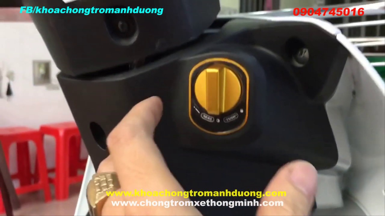 Honda Wave 2018 độ ổ khóa Smart Key chính hãng, mở yên điện tiện lợi ...
