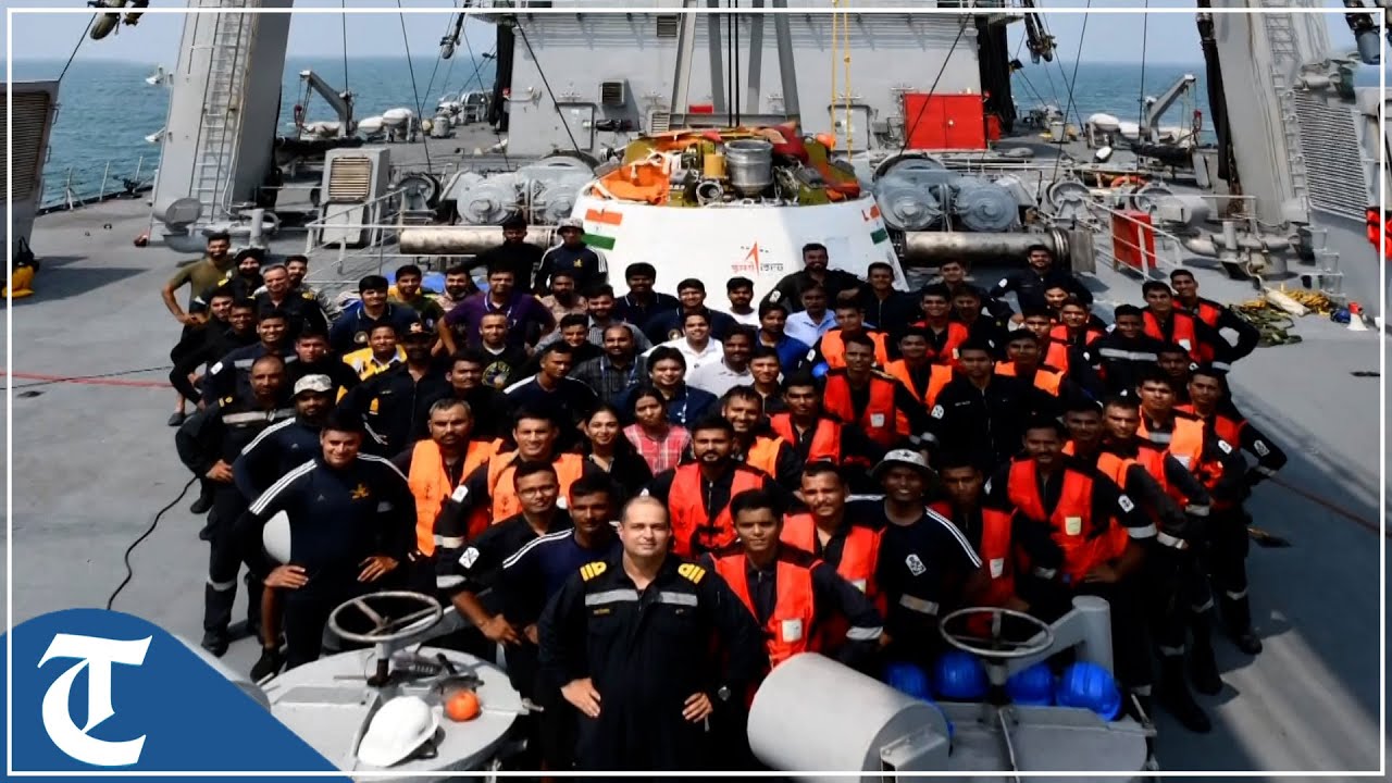 Gaganyaan Mission: Indian Navy units successfully recovers crew module ...