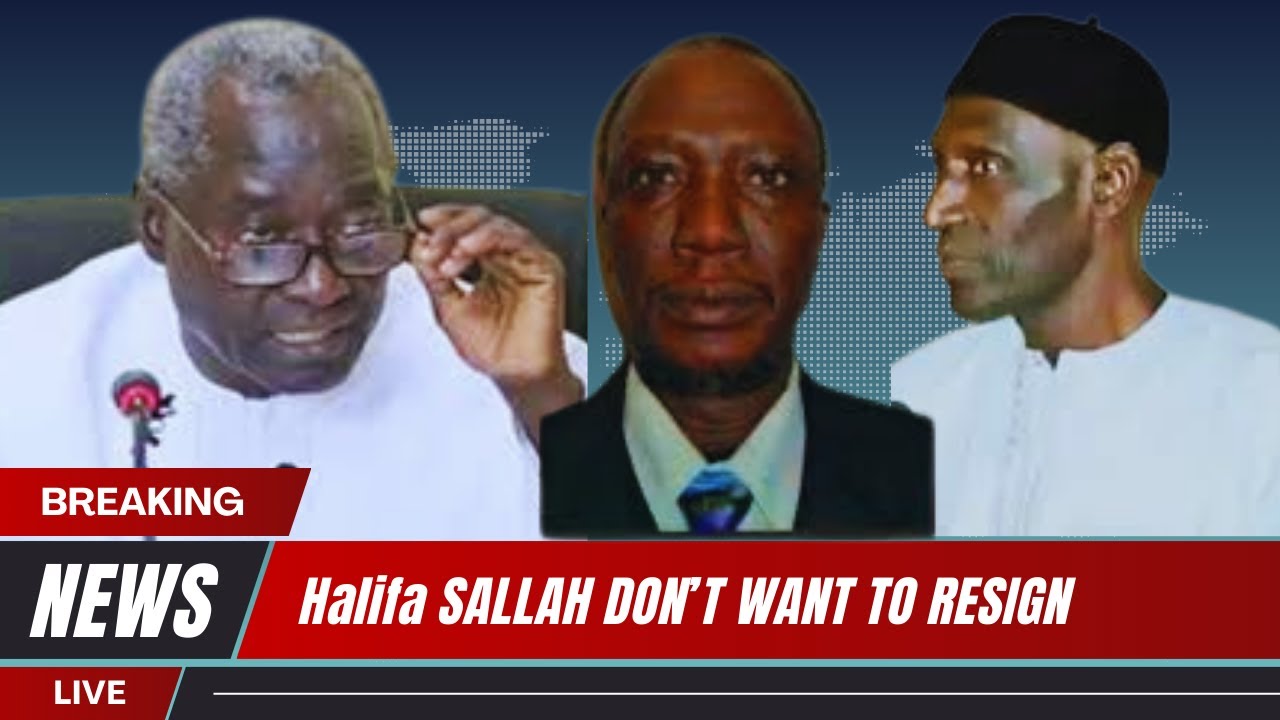 General T Bakary Trawally ON PDOIS | Halifa Sallah don't want to resign ...