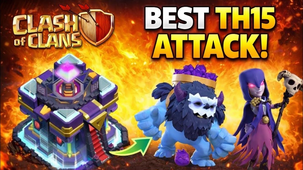 th15 most powerful attack strategy |best th15 attack strategy - YouTube